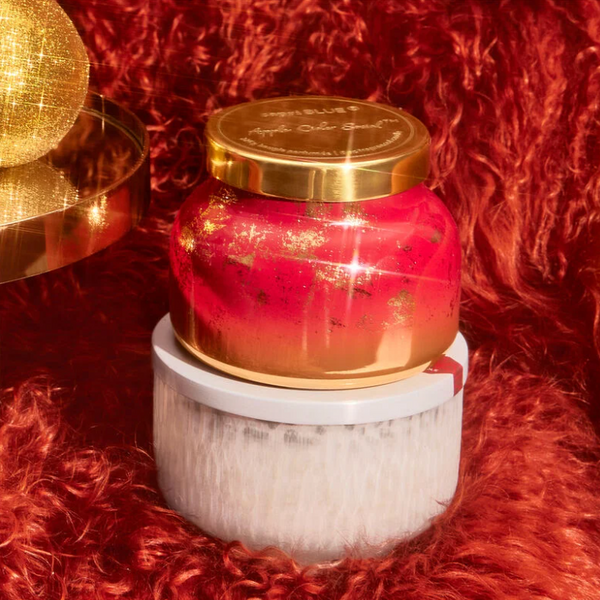 8 oz Petite Glimmer Jar - Apple Cider Social – Cactus Flower
